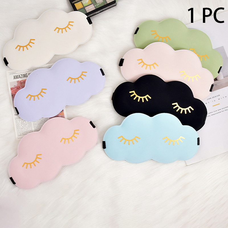 1PC Sleeping Aid Eye Shade Cover Sleeping Blindfold 3D Cartoon Cloud ...