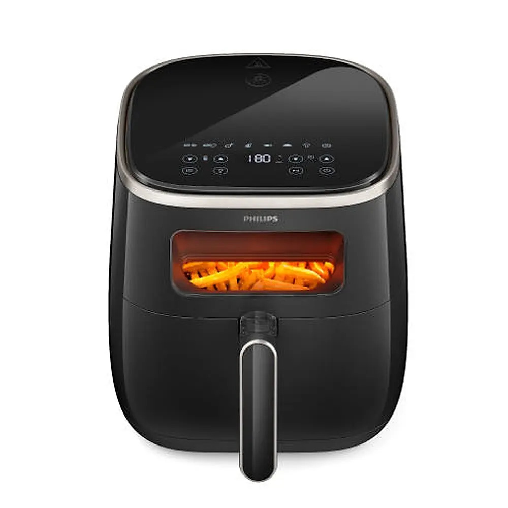 Philips HD9257/80 Airfryer. 5.6L Capacity with Digital Window and Rapid ...