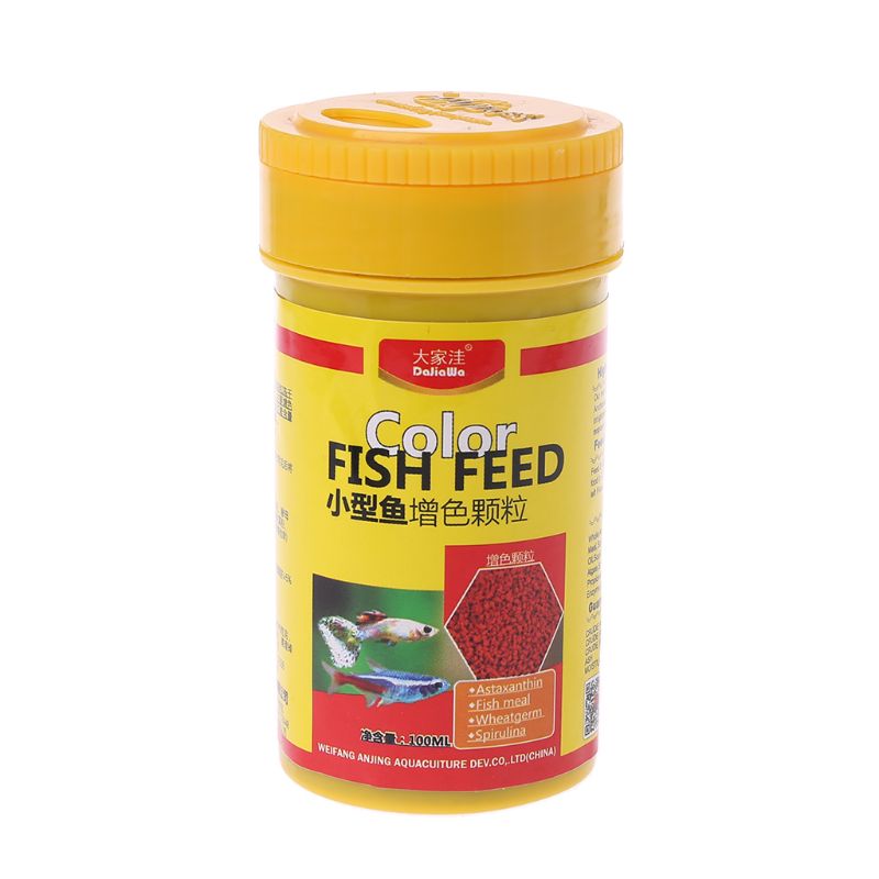 【EleganceEssence】1Bottle Fish Flakes For Tropical Fish Marine ...