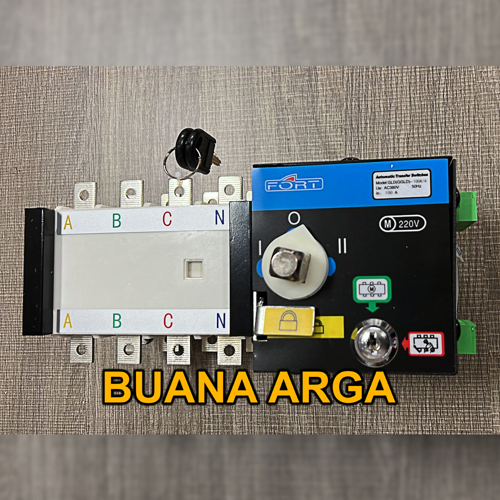 Automatic Transfer Switch / ATS 4 Pole 100A ON - OFF - ON GGLD-100/4 ...