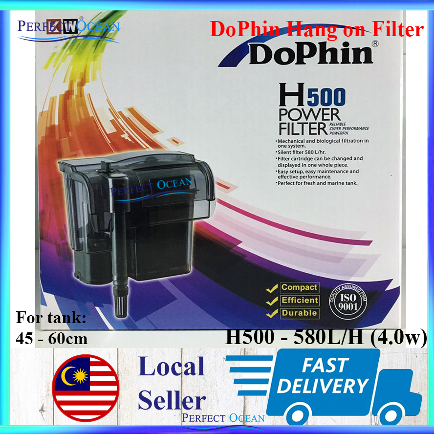 Dophin Hanging Filter Penapis Filter Tank Aquarium 🌊READY STOCK🌊 ...