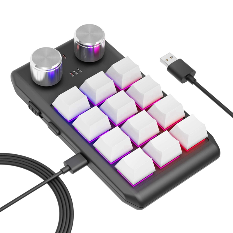 Custom Keyboard Hotswap Keypad Volume Knob Programming Macro Gaming ...