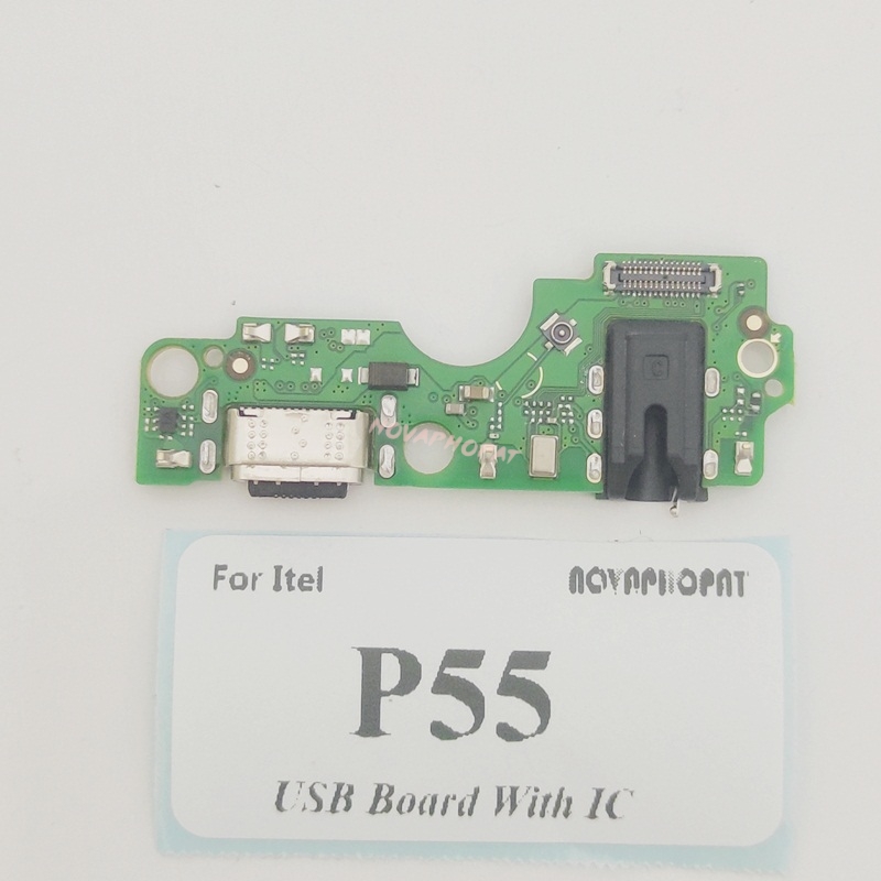 For Itel P55 4G A666L USB Dock Charger Port Plug Headphone Audio Jack ...