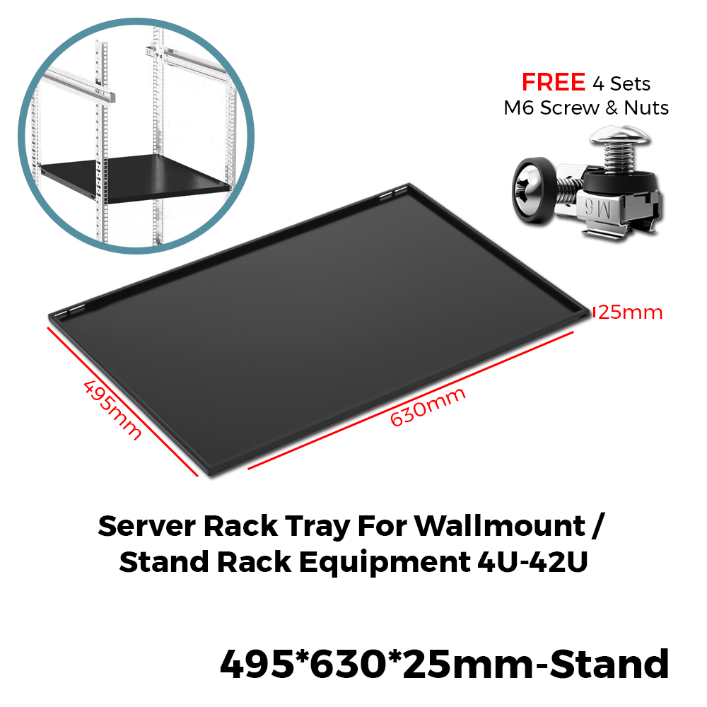 Server Rack Tray For Wallmount / Stand Rack Equipment 4U / 6U / 9U ...