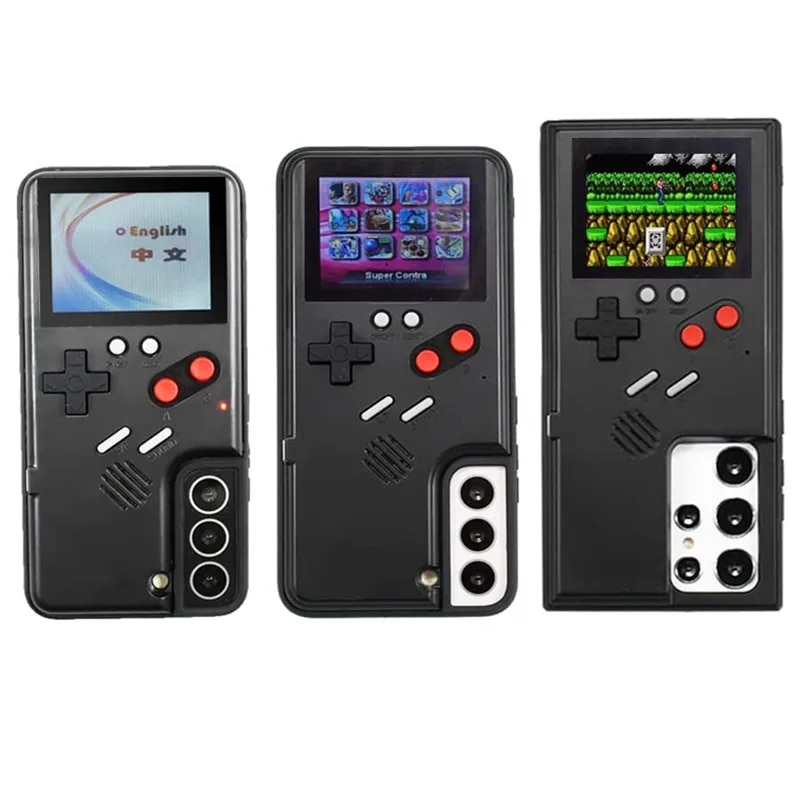 3D Reliver Stress Gameboy Phone Case for Samsung Galaxy S10 S20 S21 ...