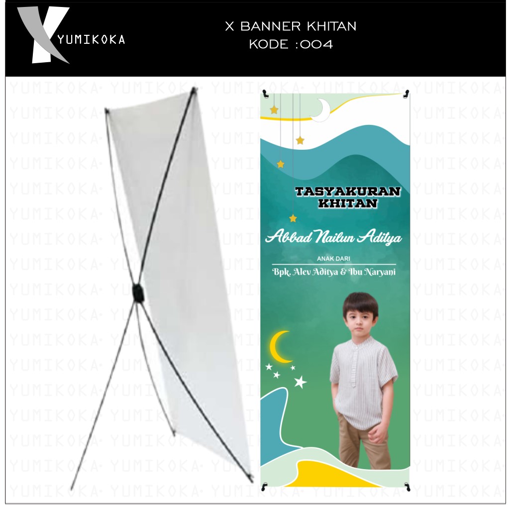 XBANNER BANNER BANER BENER XBENER XBANER SPANDUK KHITAN SUNATAN AQIQAH ...