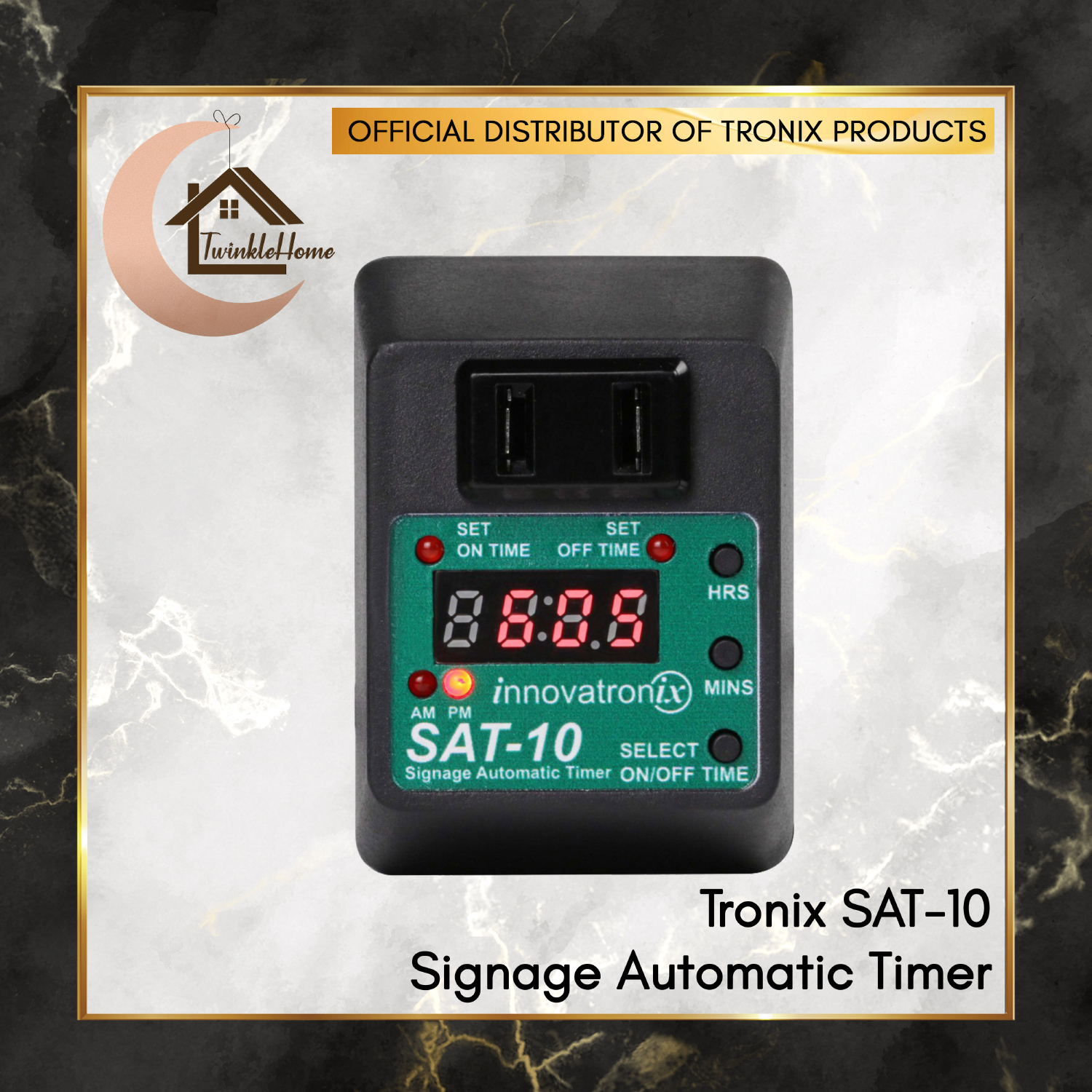 TwinkleHome SAT-10 Signage Automatic Timer SAT10 for Signage Automatic ...