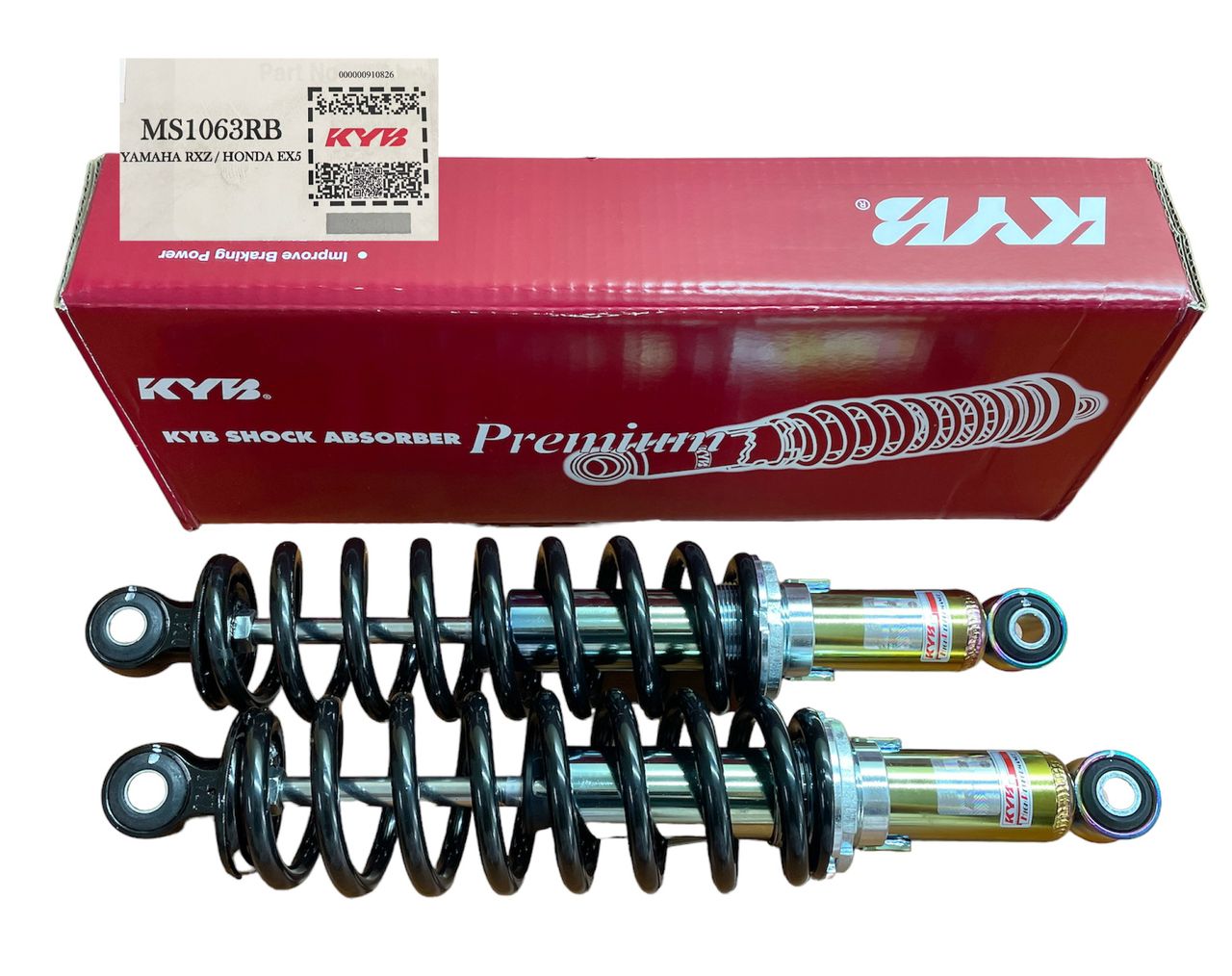 Original KYB Kayaba Yamaha RXZ / Honda EX5 (MS1063) Shock Rear Absorber ...