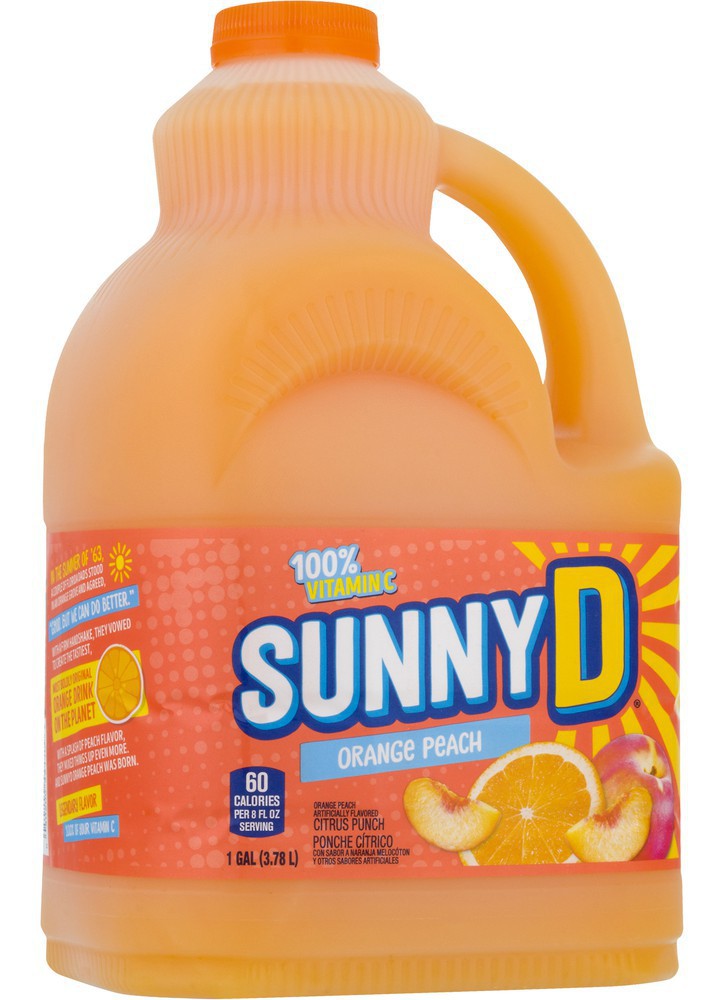 Sunny D Orange Peach 1 Gallon | Lazada PH