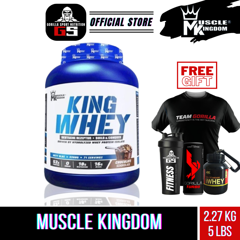MK King Whey 2.2KG Muscle Kingdom Whey Protein Mk Whey | Lazada