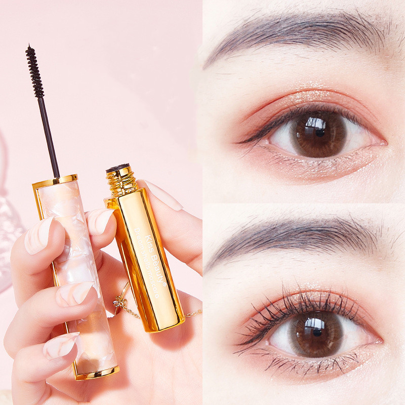 2.5mm Small Brush Head Mascara Thick and curling mascara Durable waterproof and no smudge ...