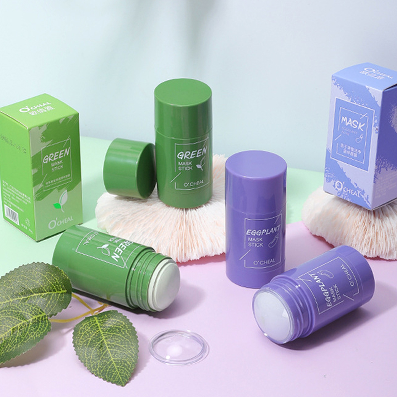 Solid facial mask Stick Green Tea Honey Peach Cleaning Pore ...