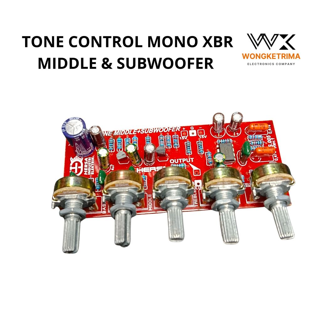 Tone control mono XBR middle subwofer | Lazada Indonesia