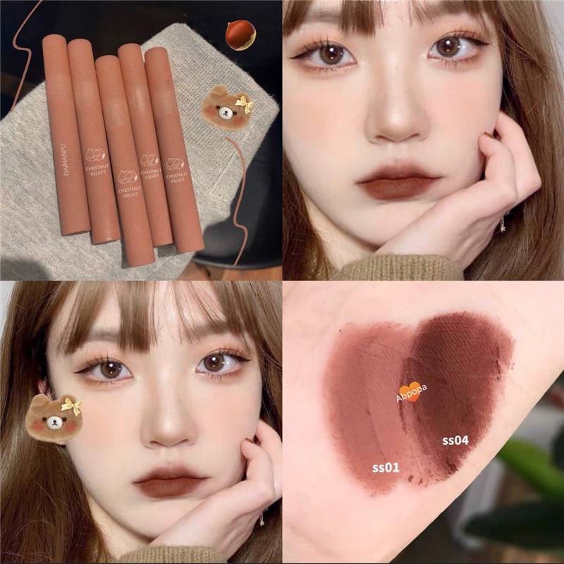 M030 ลิปกลอสDaimanpu กันน้ำ ติดทนนาน - SHI-QI - ThaiPick