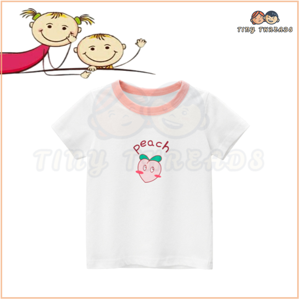 Tiny Threads Kids Fashion Fruits Design T Shirt 100% Cotton ♥ READY ...