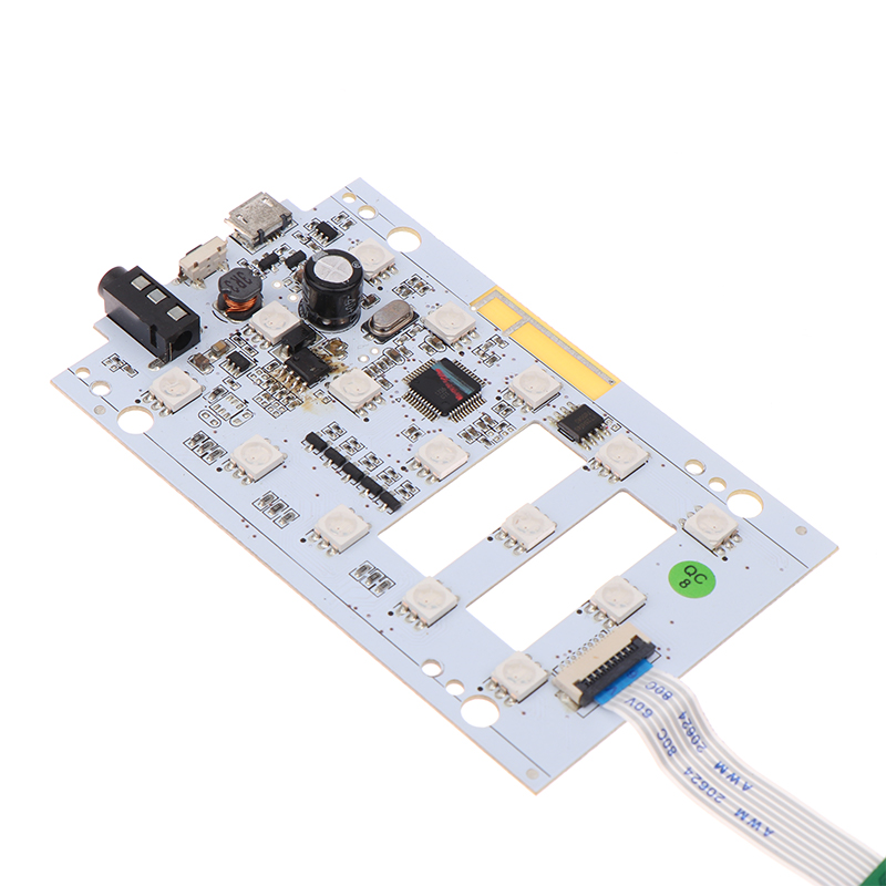 1Pc Colorful Lights Multifunction Bluetooth Receiver Audio Amplifier ...