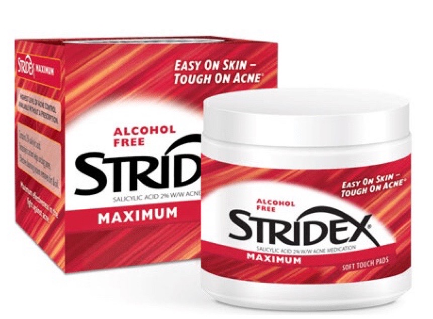 Stridex Soft Touch 55 Pads Salicylic Acid Alcohol Free Single-Step Acne Control【Sensitive ...