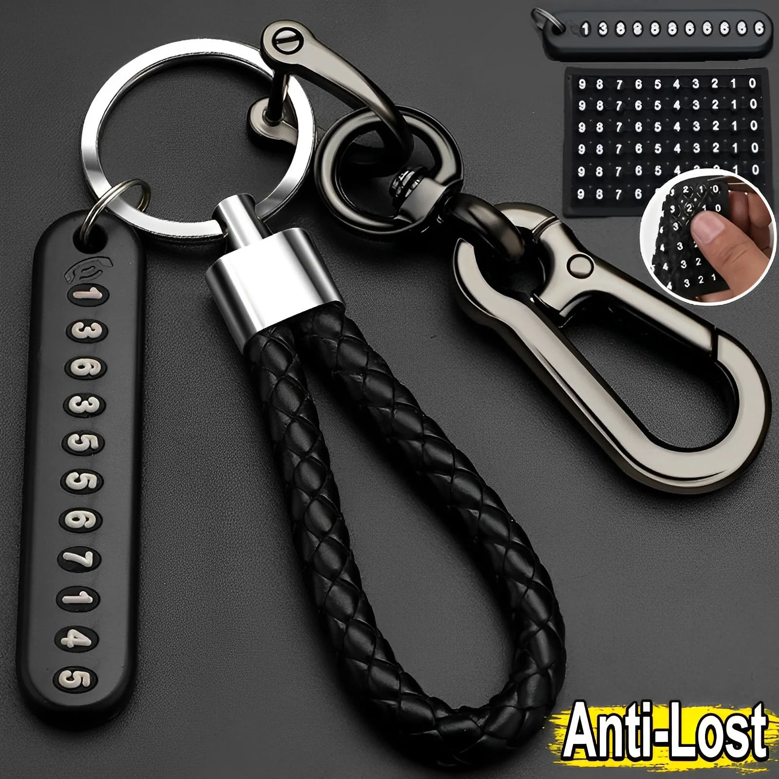 Stylish Auto Key Ring Anti-Lost Edition | MNK SHOP | Daraz.com.bd