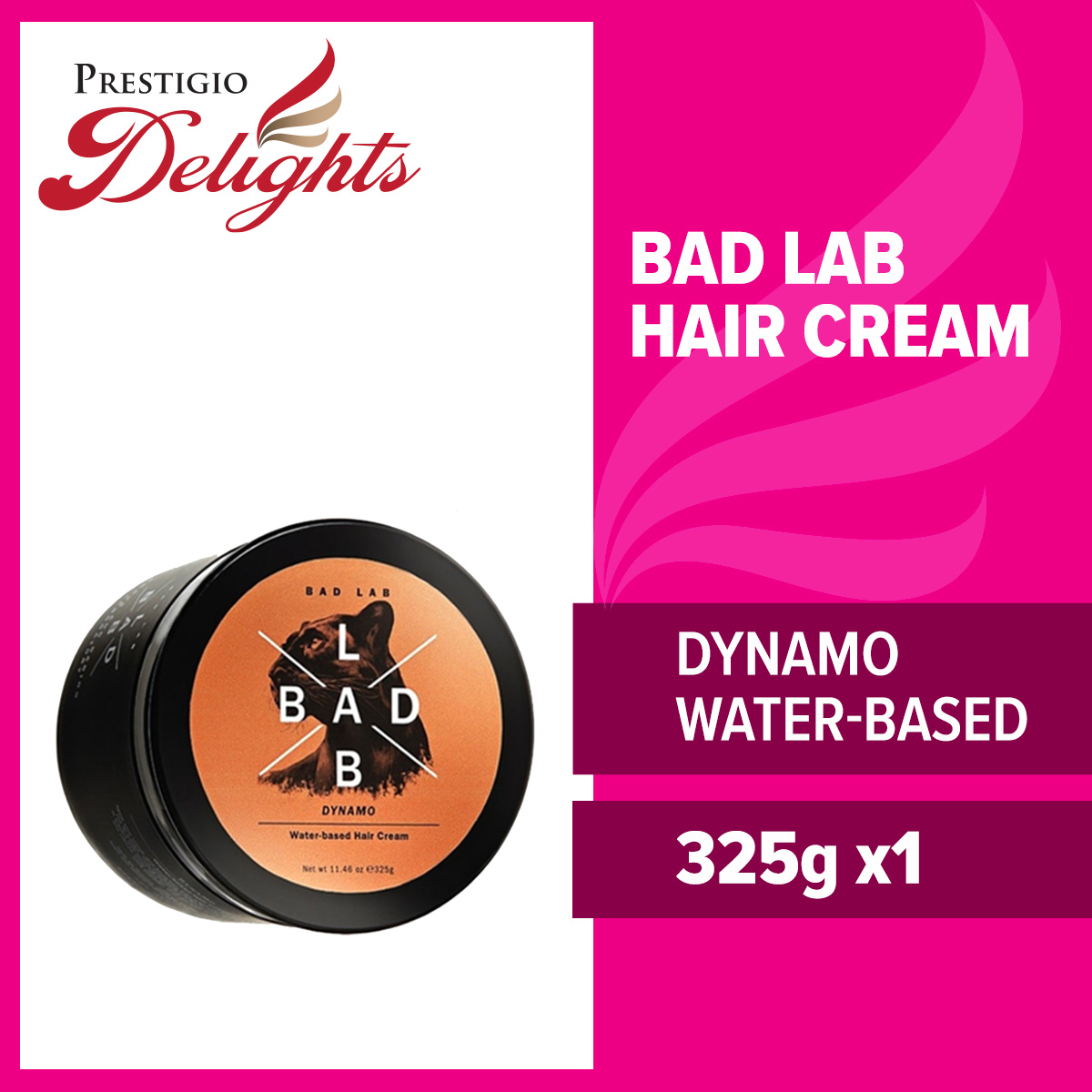 Bad Lab Water-Based Hair Cream 325g | Lazada