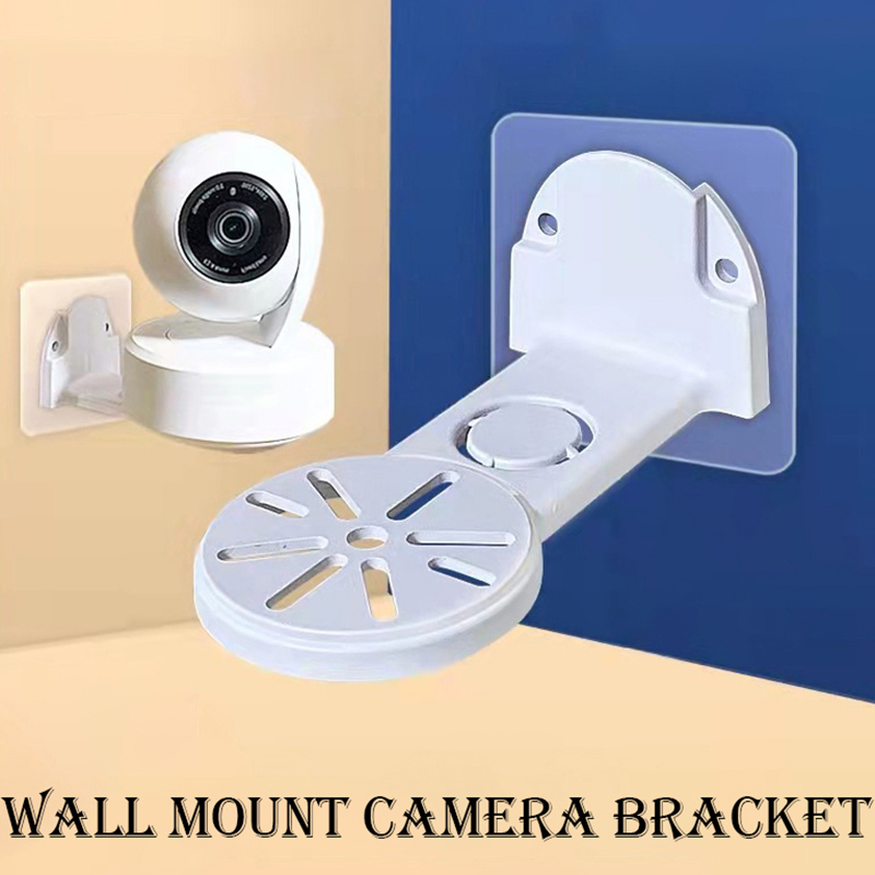 1Set Camera Bracket Nail Free Wall Mount Camera Surveillance Holder w ...
