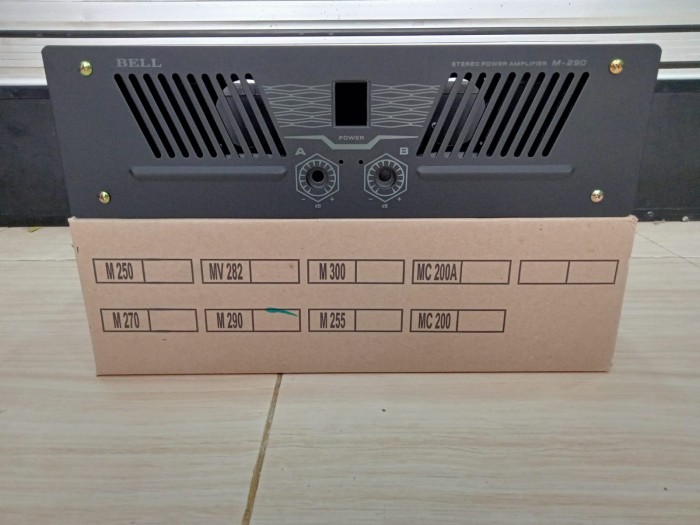BOX POWER AMPLIFIER BELL M290 Box power bell M 290 | Lazada Indonesia