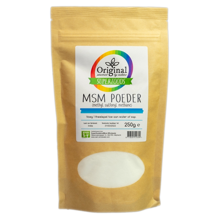 Original Superfoods MSM Powder 500 Grams | Daraz.pk