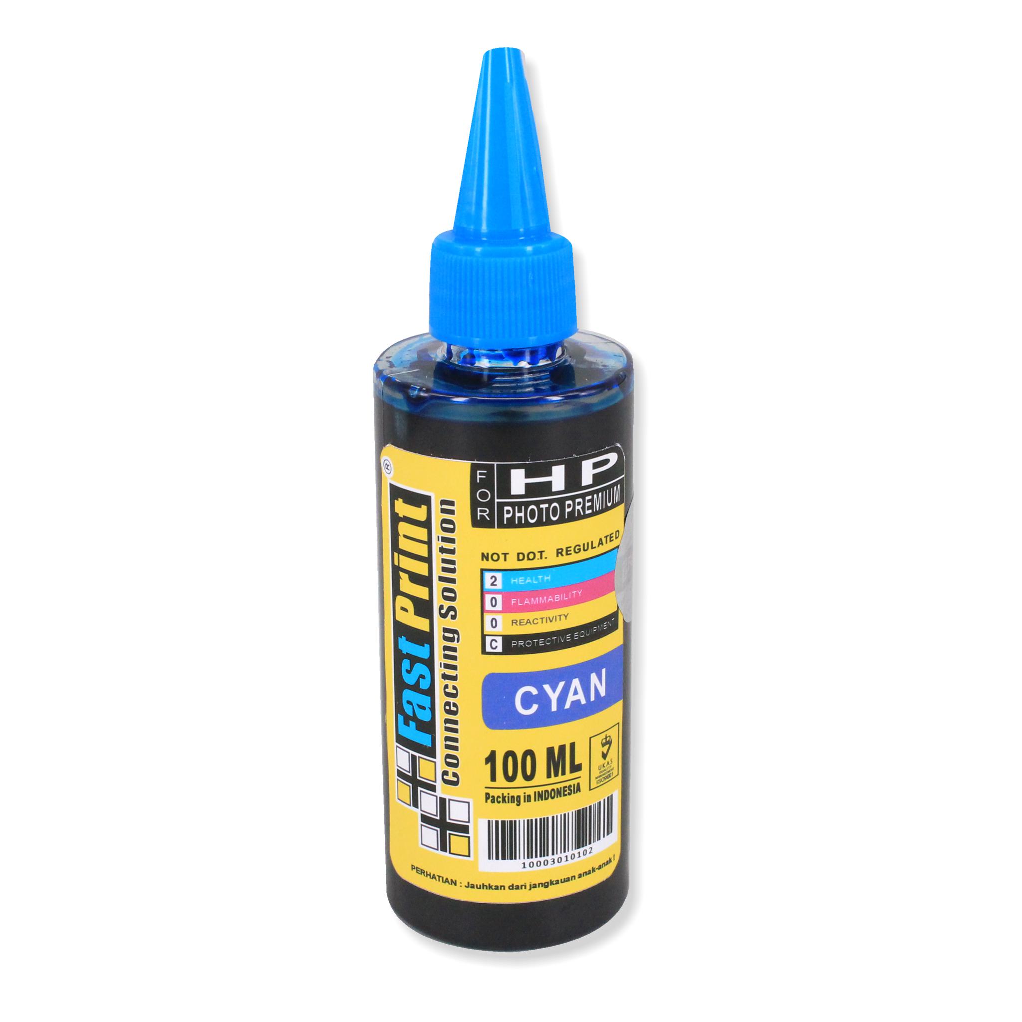 Fast Print Tinta Printer HP Dye Based Ink Photo Premium 100 ML | Lazada ...