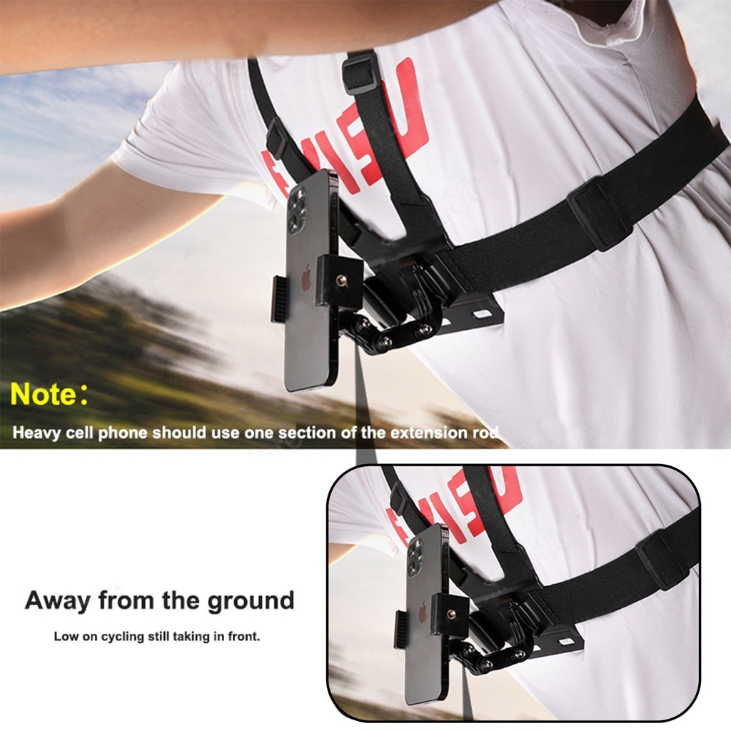 คลิปสายคล้องหน้าอก สำหรับ Camera GoPro Hero Chest Mount Strap จัดส่ง ...