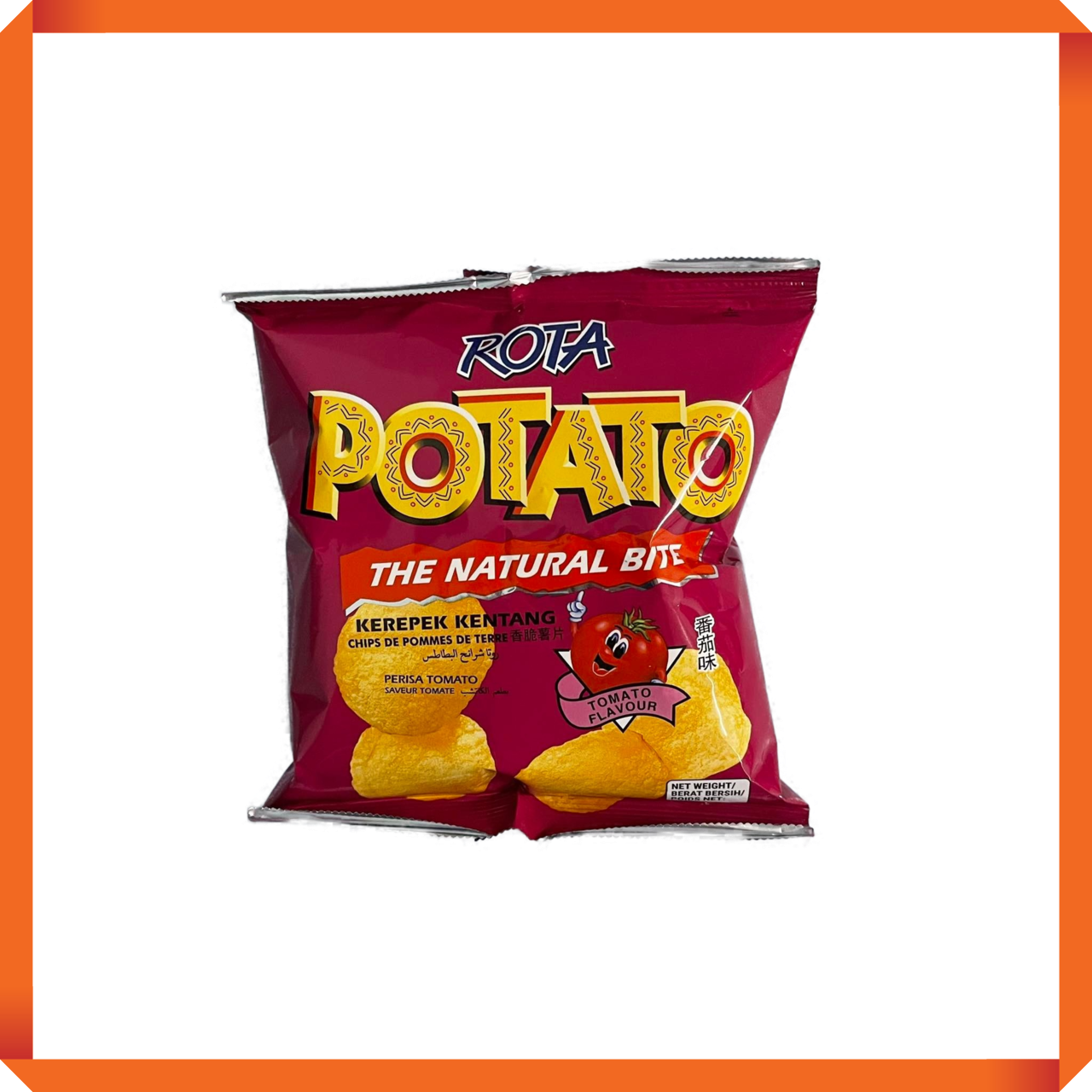 【Ready Stock】(HALAL) ROTA Potato Chips ⭕ Kerepek Kentang ⭕ 香脆薯片 (16g ...