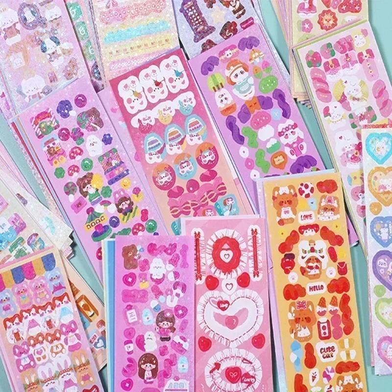 200PCS Assorted Series Cartoons Stickers Set Pack Girl Kids Deco ...