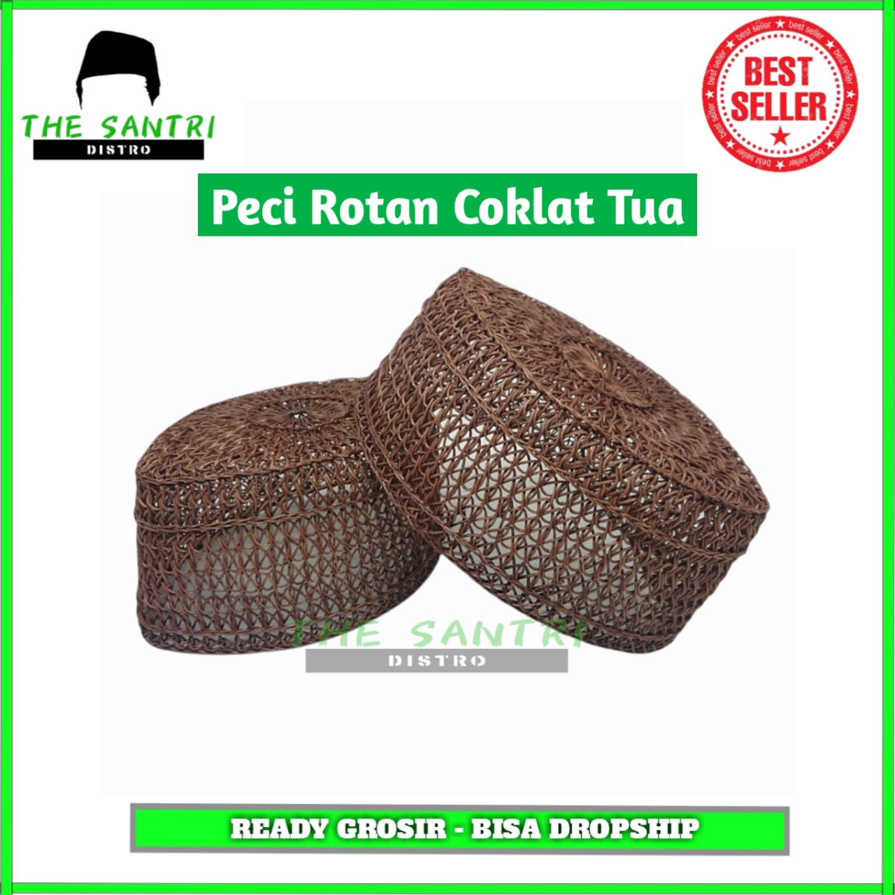 Peci Akar / Peci Rotan Putih / Kopyah Rotan / Kopiah Rajut Rotan Akar ...
