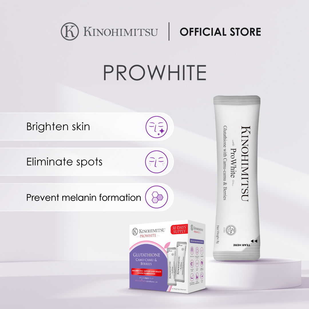 Kinohimitsu ProWhite Glutathione Inner Beauty Supplement Sachet 8g ...