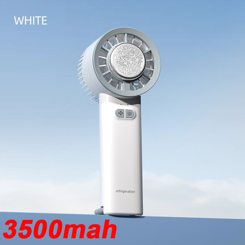 Semiconductor Cooling Portable Cold Compress Fan Mini Fan Rechargeable ...
