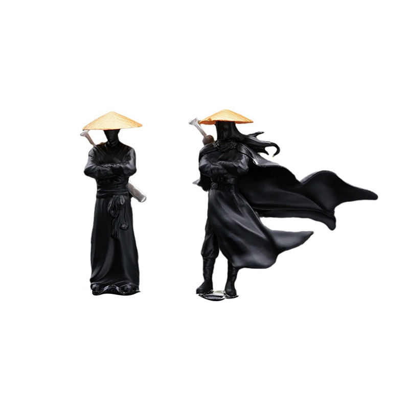 50mm Resin Mini Figures Model Ancient Japanese Chinese Ninja Samurai ...