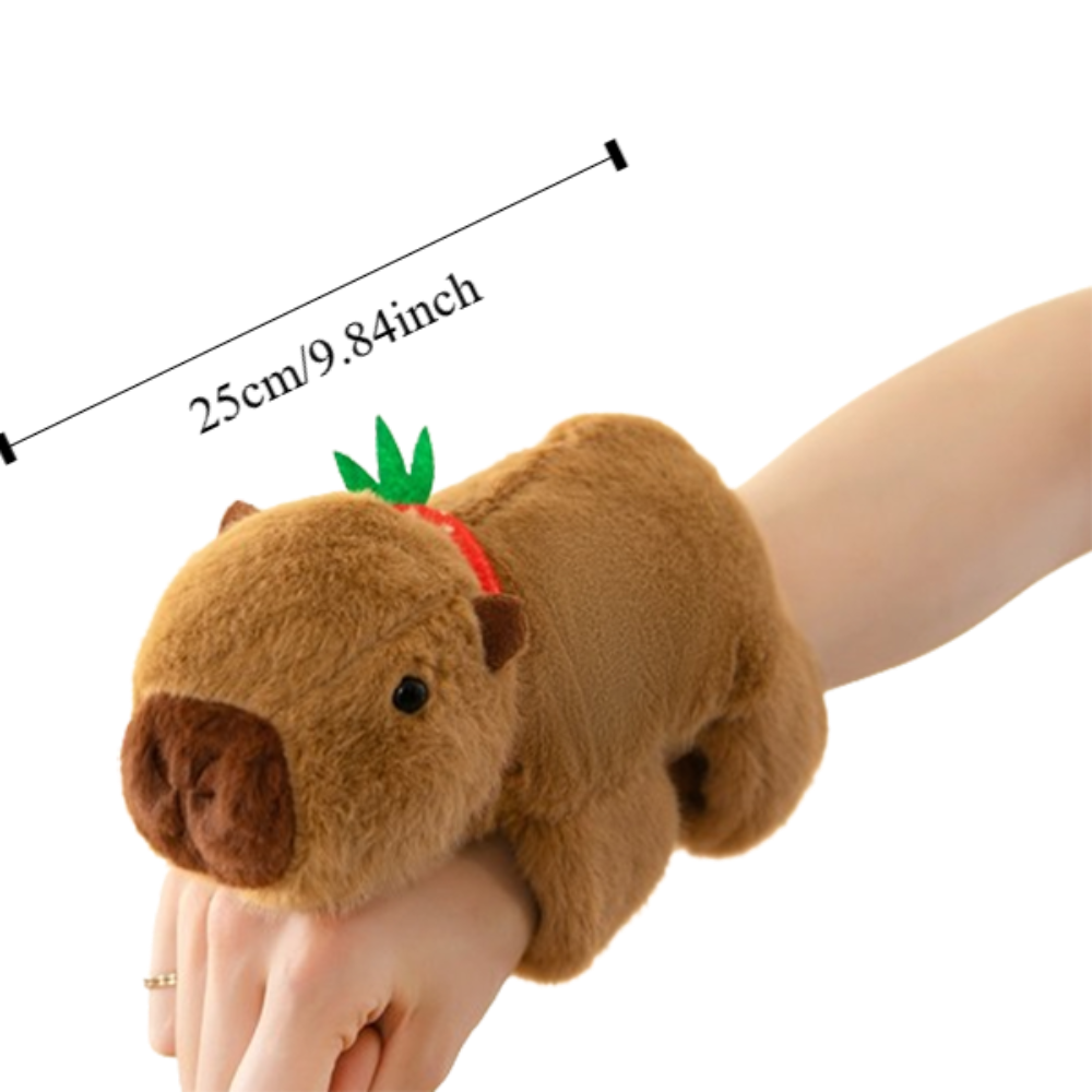 Handheld Wrist Doll Panda Slap Bracelet Series Monkey Capybara Plush ...