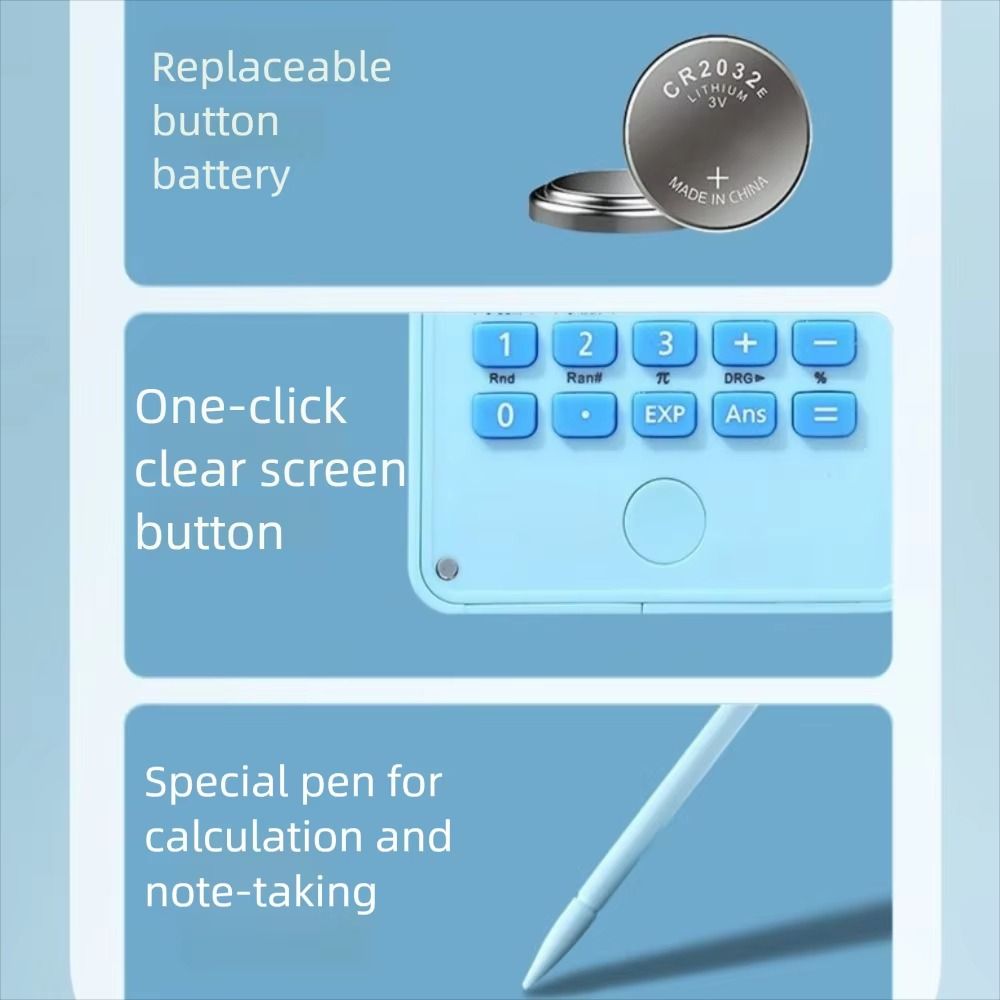 Drawing Pad 2 in Scientific Calculator 6-inch Large Screen Display ...