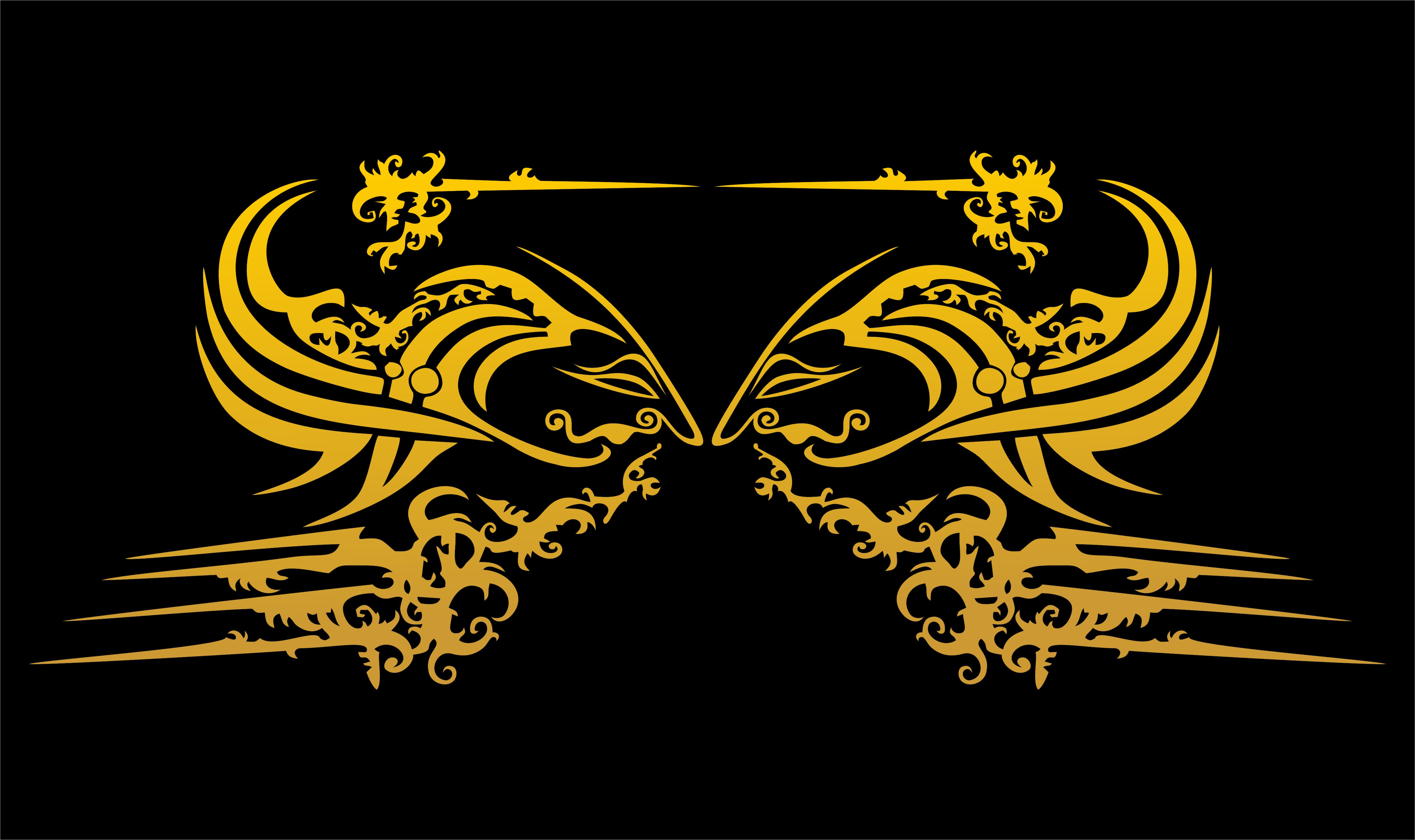 sticker cutting sticker Wayang sticker mobil sepasang kanan&kiri Besar ...