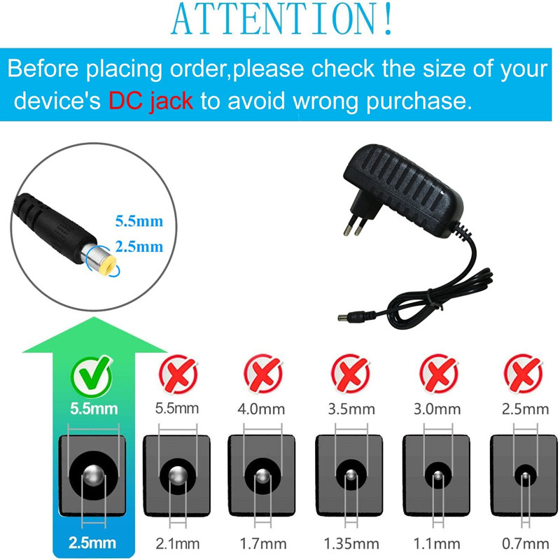 Ac 110v 220v To Dc 12v 1a 2a 3a Transformer Power Supply Adapter 12 V ...