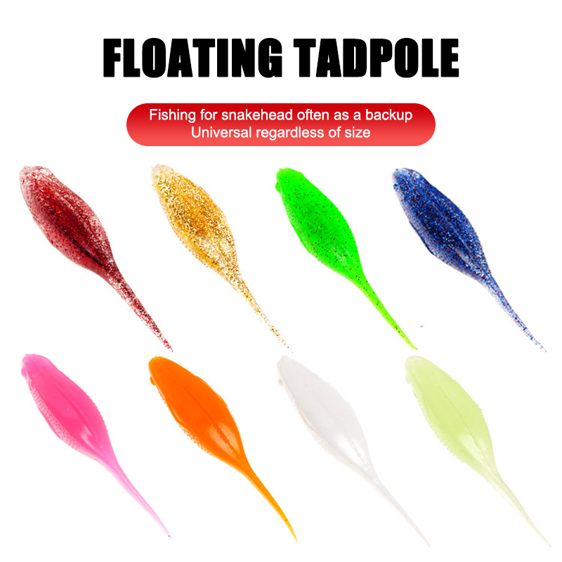 Tpe Floating Tadpole 10.5cm12.5g Soft Bait For Fighting Black Bass And ...