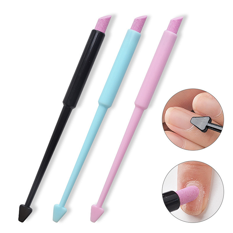 Quartz Stone Scrub Nail File Rods Cuticle Remover Dead Skin Remover ...