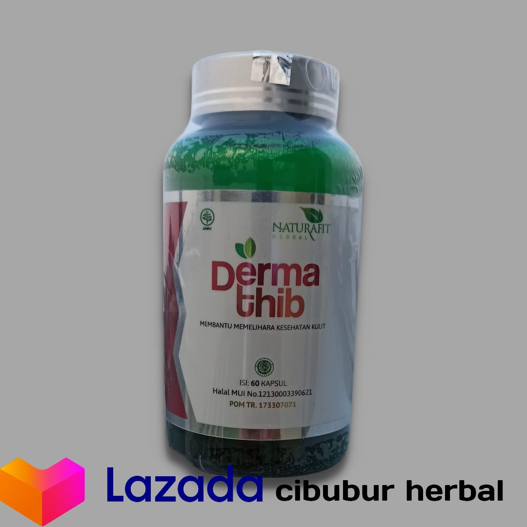 Kapsul Dermathib Obat Jerawat Kulit Bisul Gatal Bersih Darah Asli BPOM ...