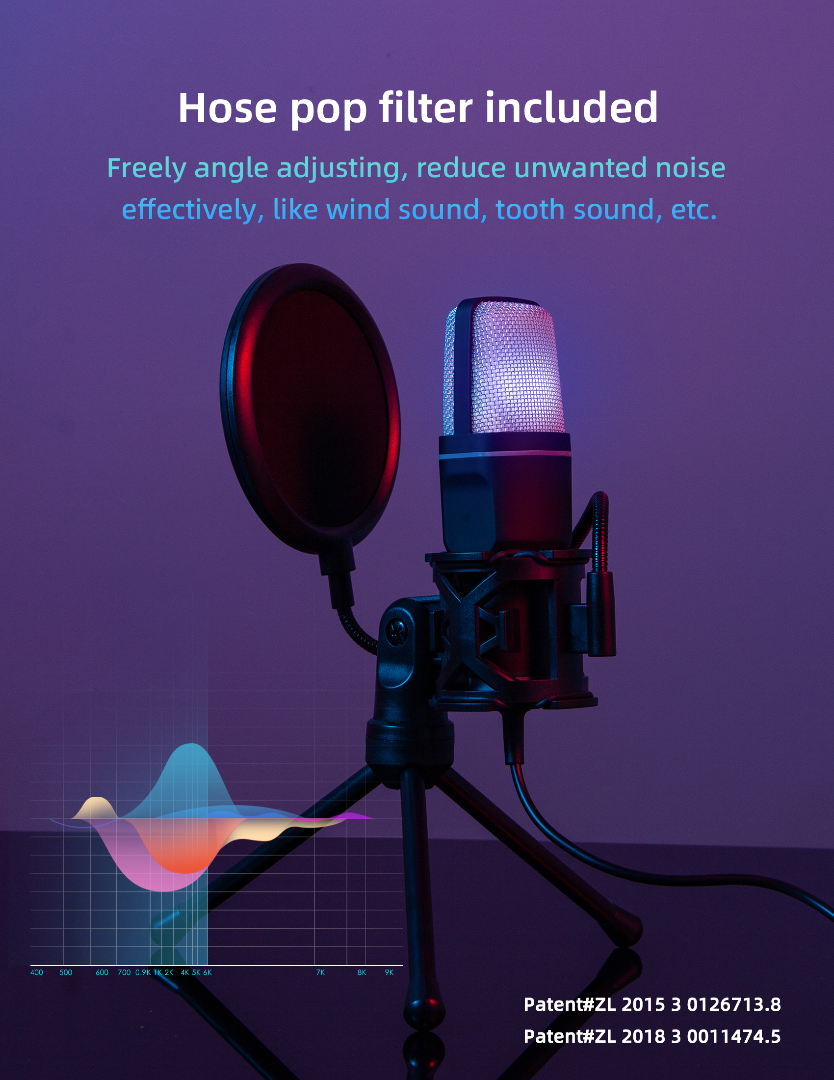 【Hot ticket】 New Microphone RGB Gaming E-Sports Computer Desktop ...