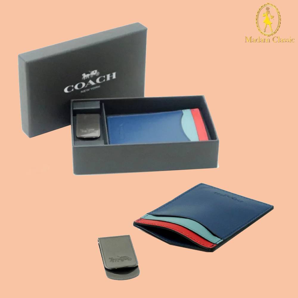 กระเป๋าใส่บัตร COACH C4426 BOXED 3-IN-1 CARD CASE GIFT SET IN ...