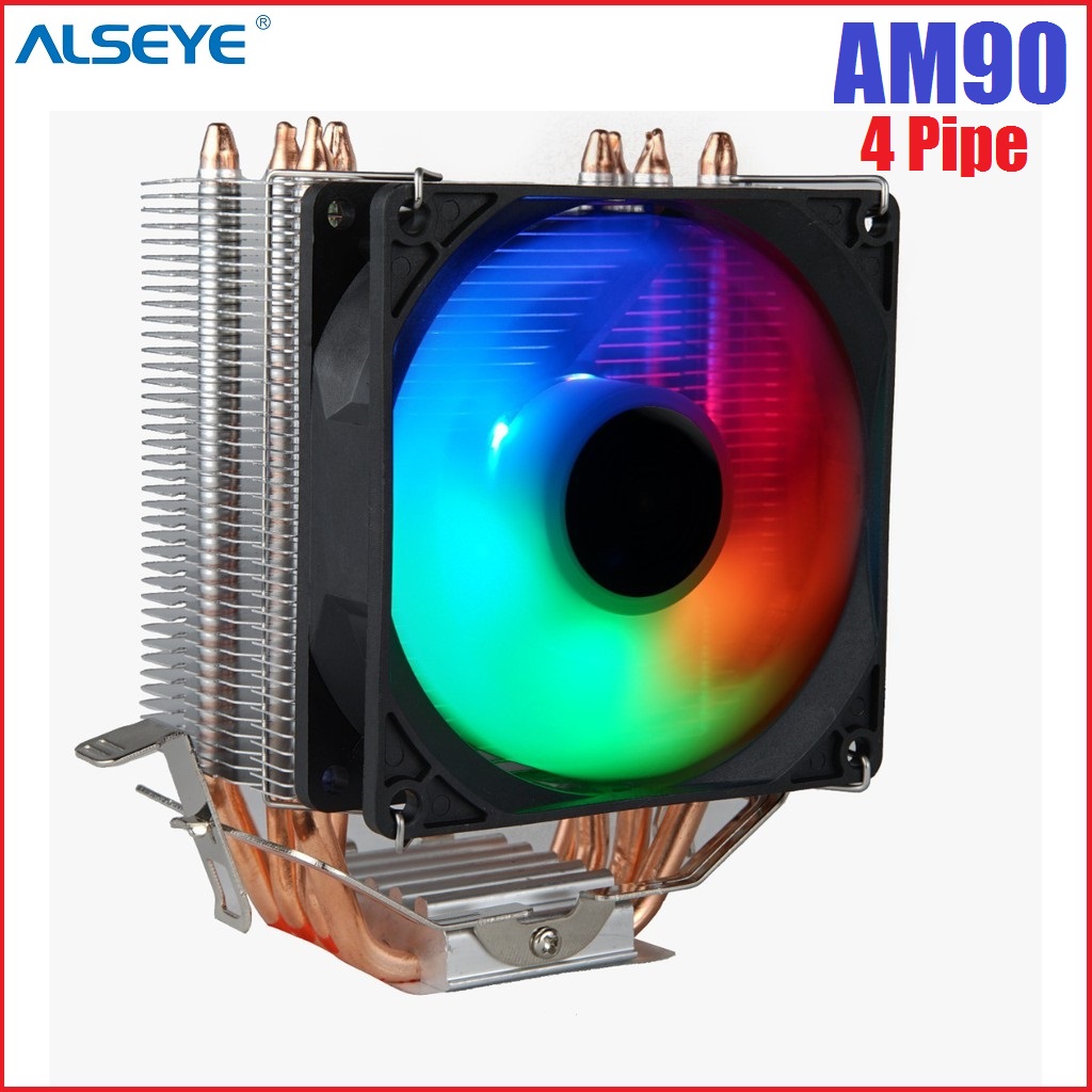 Fan Processor Alseye AM90 4 HEAT Pipe RGB For AMD & Intel RGB | Lazada ...