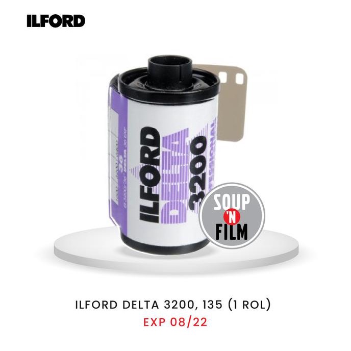 ฟิล์มม้วน 135 Ilford Delta 3200 Asa 3200 Exposure 36 BW | Lazada.co.th
