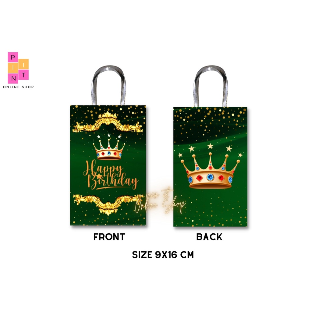 COD Crown Happy Birthday Party Decorations Giveaways | Lazada PH