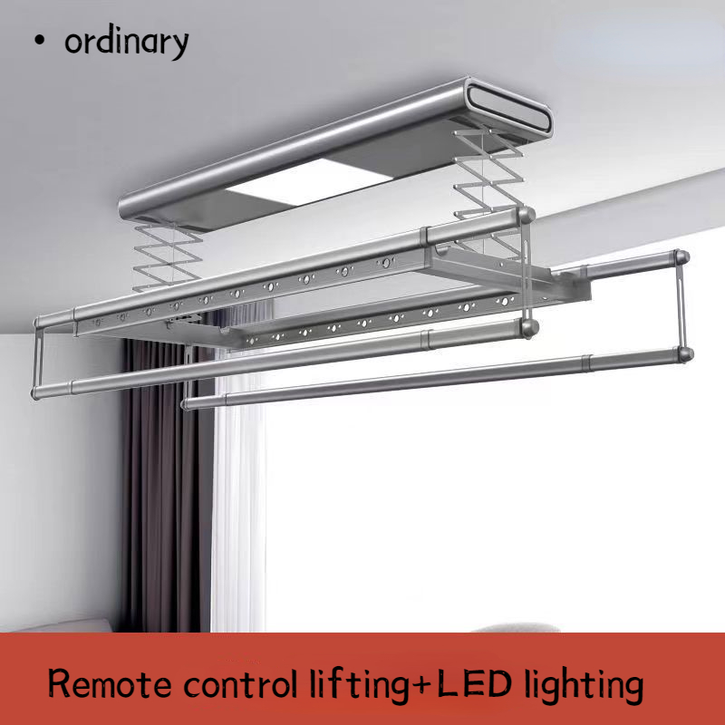 Modern Electric Ceiling Clothes Hanger Automated Laundry Rack Electric ...