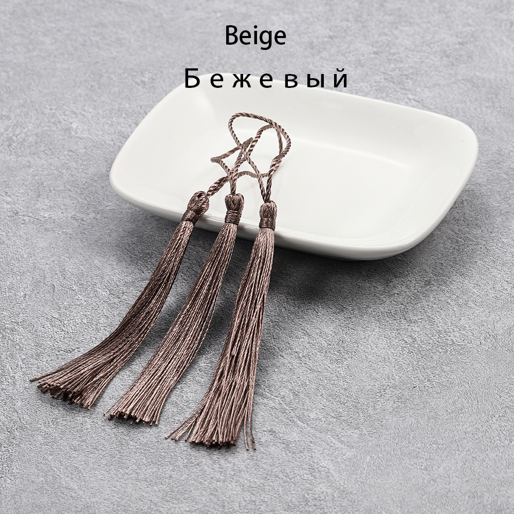 new style 30Pcs 70mm Hanging Rope Silk Tassel Fringe For DIY Key Chain ...