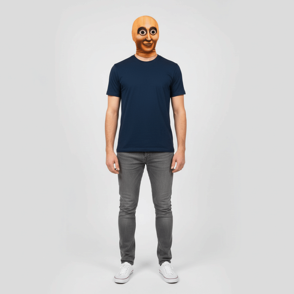 Novelty 3D Printed TungTungTung Cosplay Props Role-playing Full Face ...