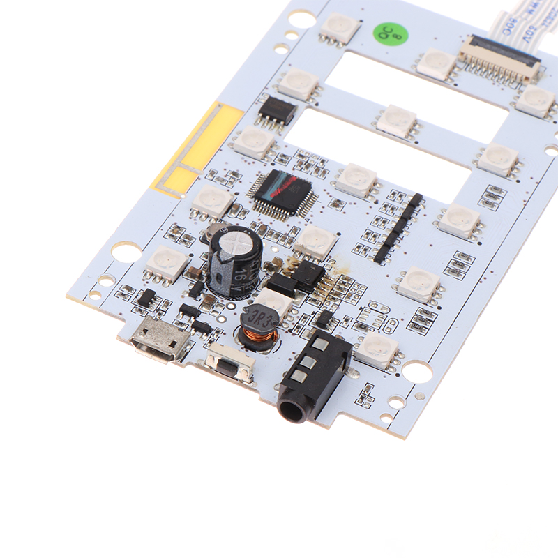 1Pc Colorful Lights Multifunction Bluetooth Receiver Audio Amplifier ...